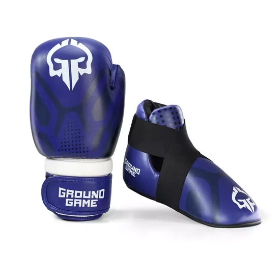Kickboxing Set - Handschuhe und Schuhe Cyborg (Blau) | Herren ...